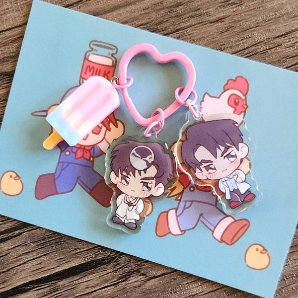 Devil Hunters Guts Ring Charms Keychains - Etsy