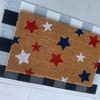 Doormat Layering Rug /buffalo Check Entry Rug / Buffalo Plaid - Etsy