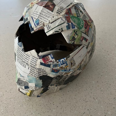 Power Ranger Helmet Base, Head Form for Masks, Hats, Wigs A4 & Letter ...