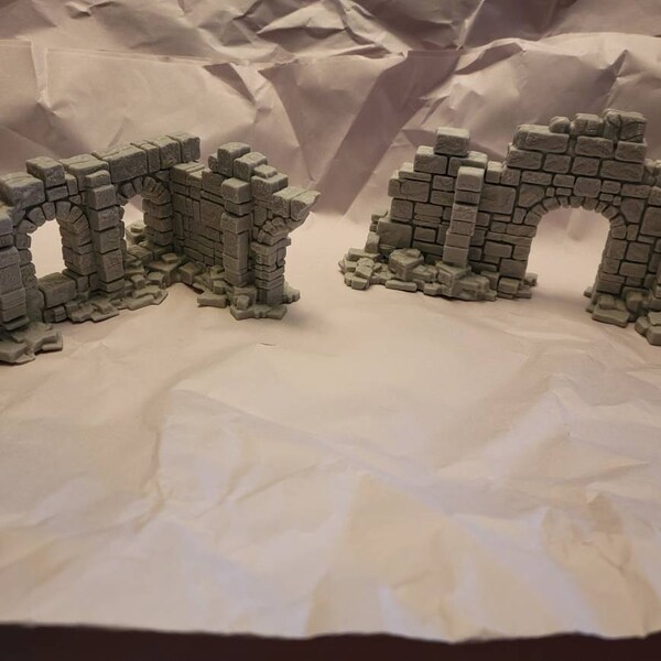 Arcane Sanctum STL File - Ancient Ruins - Wargame Terrain Miniature ...
