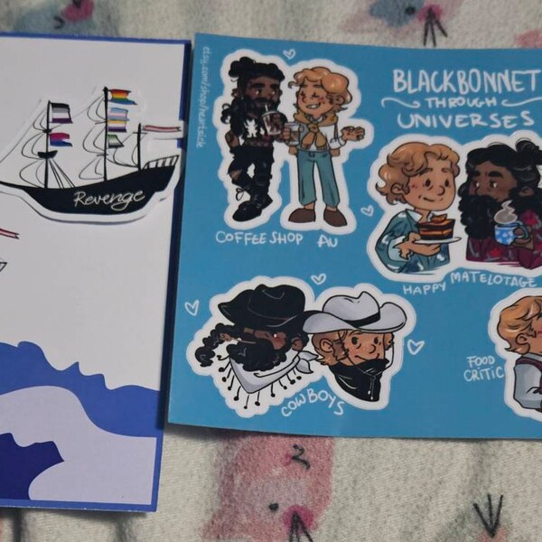 Our Good Shadows Stickers | OFMD GO WWDITS | Gentlebeard Aziracrow ...