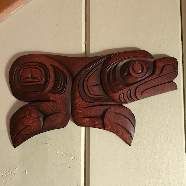 First Nations Eagle Design wrap Ring 14k Gold and Sterling by Joe ...