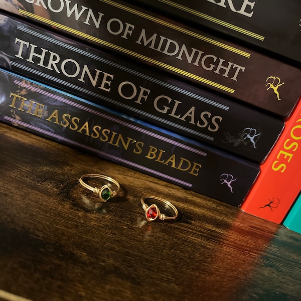 The Night Court Themed Wire Ring Set ACOTAR Inspired - Etsy
