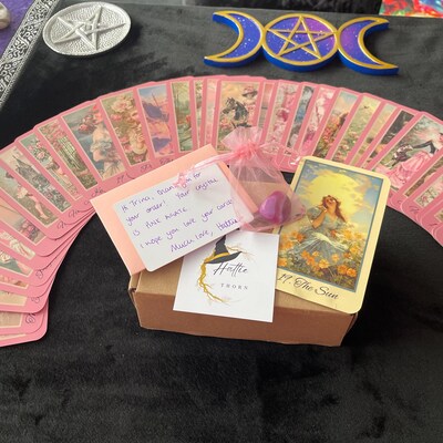 Shadow Fates Tarot and Oracle Bundle by Hattie Thorn. 2 Deck Special - Etsy