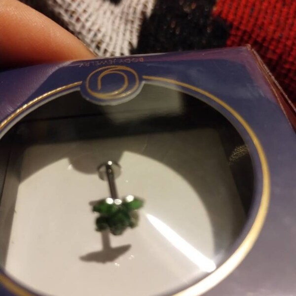 16G Tiny Frog Internally Threaded Cartilage Stud/daith Studs/tragus ...