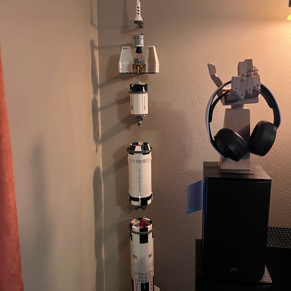Wall Mounting Kit for Displaying Apollo Saturn V Rocket - Etsy