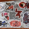 Ghost Type Pokemon Sticker Sheet Pokemon Type Series - Etsy Norway