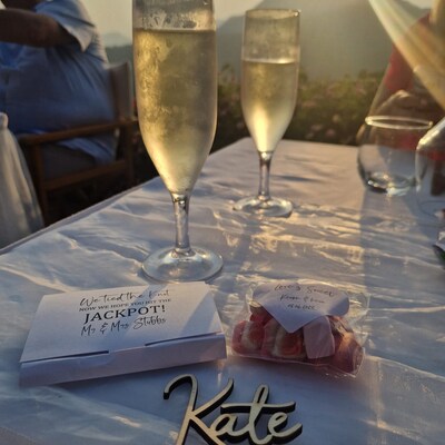 Wedding Favour Idea. Scratch Card Holder. Lottery Ticket Wallet ...