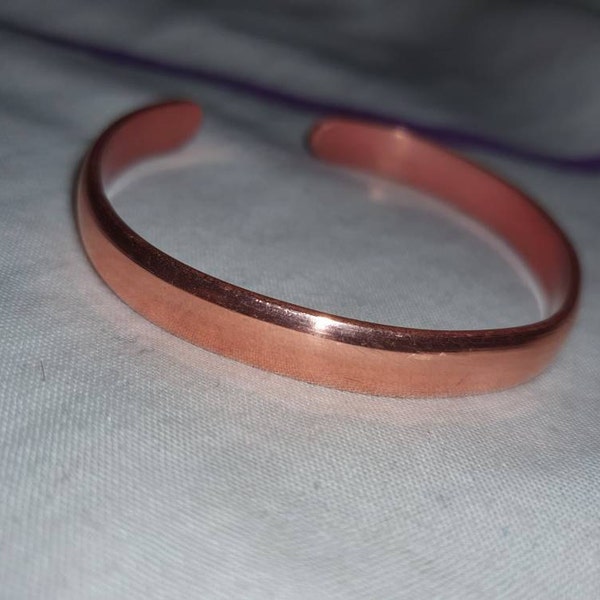 Pure Copper Bracelet - Healing Bracelet - Copper Cuff Bangle - Handmade in Nepal - Ideal for ...