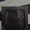 Scorpion Frame Taxedermy Black Wall Decor Gothic Artwork, Preserve ...