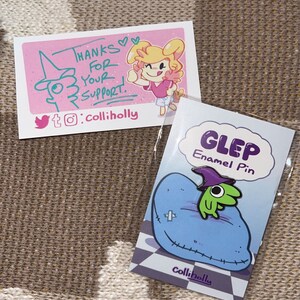 Smiling Friends Glep Hard Enamel Pin 1in. - Etsy