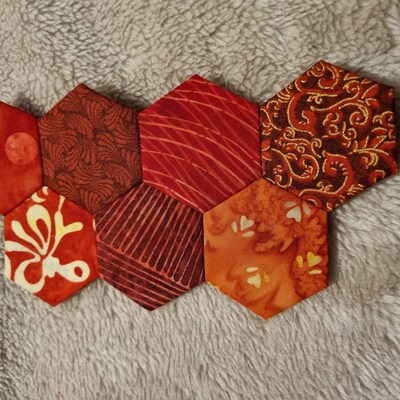 50 Flexible Plastic Quilting Hexagon Templates REUSABLE - Etsy UK