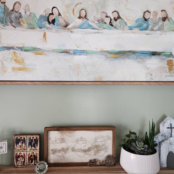 Fiat Engraved Sign - Catholic Home Decor - Catholic Farmhouse - Laser ...