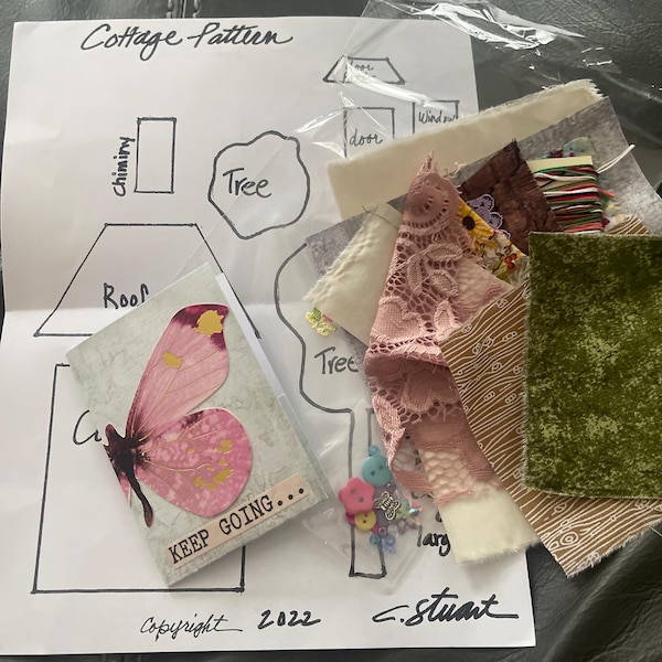 Slow Stitch KIT: English Cottage - Etsy