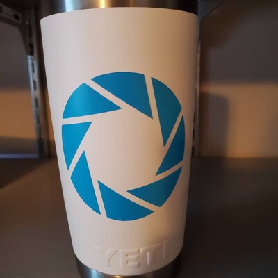 Aperture Science Logo Decal - Etsy
