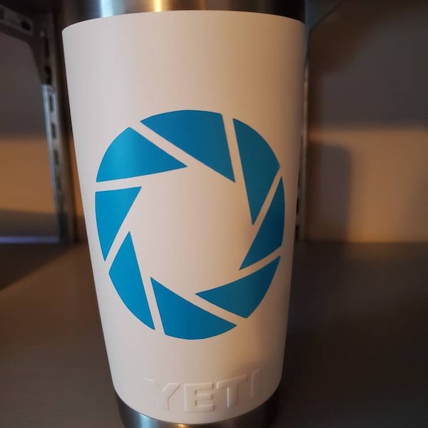 Aperture Science Logo Decal - Etsy