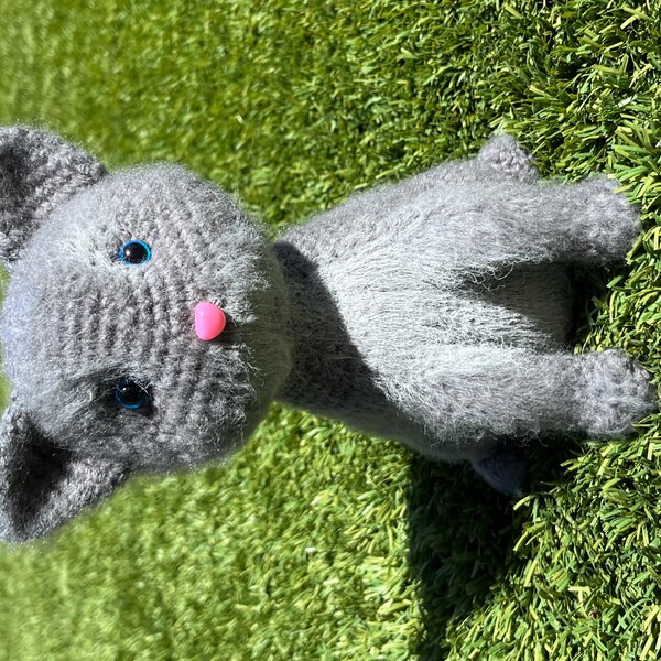 Crochet Cat Pattern, Cat Amigurumi Pattern, Crochet Cream Cat Pattern ...