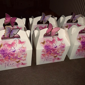 RETRO PIZZA BOX Personalised 7 Party Box. Small Pizza. Wedding Graze ...