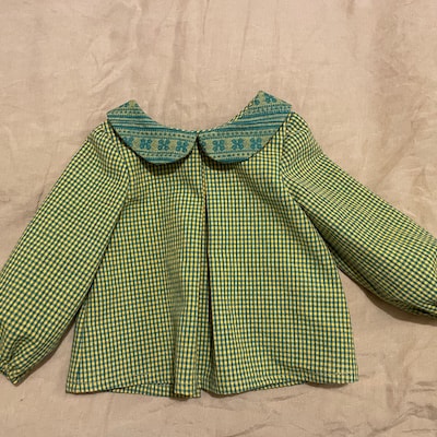 Peter Pan Collar Top PDF Sewing Pattern - Etsy