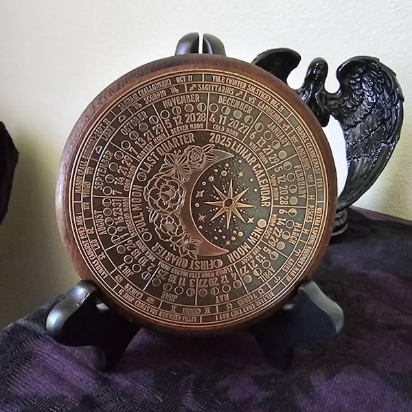 Pagan Wicca Wheel of the Year, Moon Calendar 2026, Lunar Calendar 2026 ...