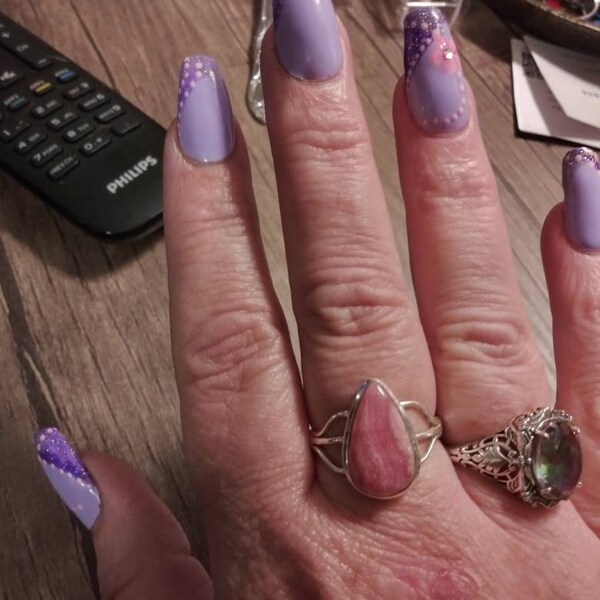 Rare Meteorite Gemstone Ring, 925 Sterling Silver, Meteorite Ring ...