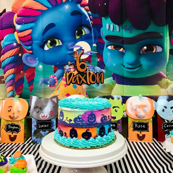 Super Monsters Inspired Cake Topper/super Monsters/super Monsters Party ...
