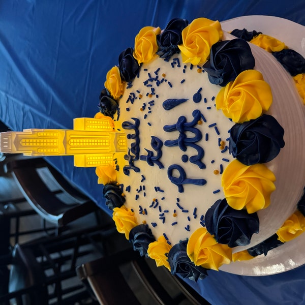 University of Texas Graduation Party Decoration, UT Cake Topper, Texas ...