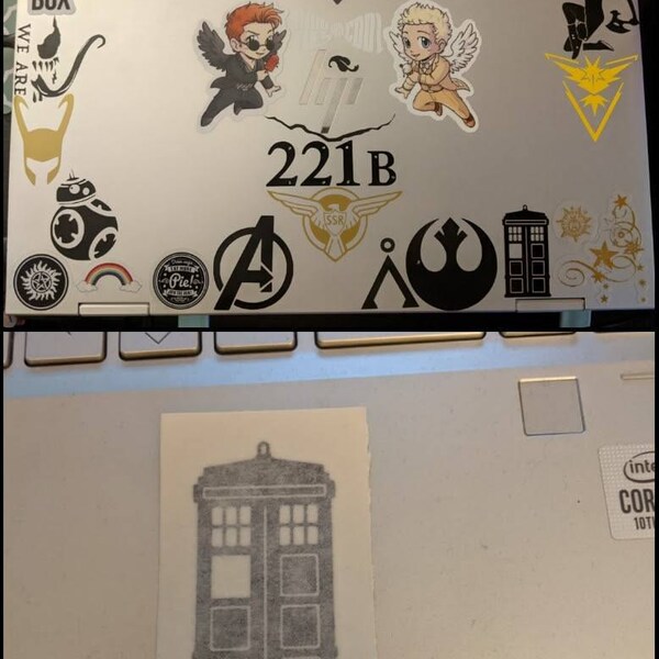 Tardis Decal Good for Car Truck Laptop Window. Sticks to Any Clean ...