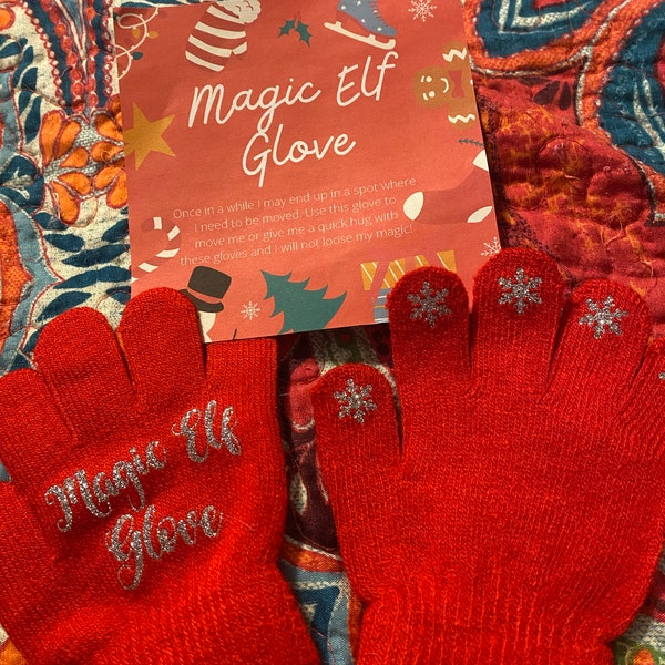 Magical Elf Gloves for Kids, Christmas Magic Elf Prop Accessory, Funny ...