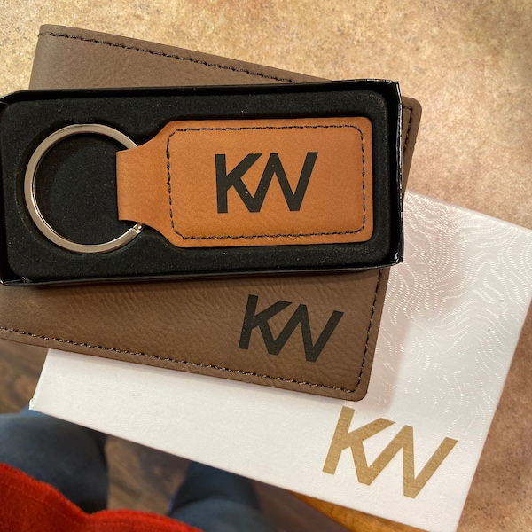Personalized Bifold Wallet, Engraved Wallet, Branded Gifts for Men ...