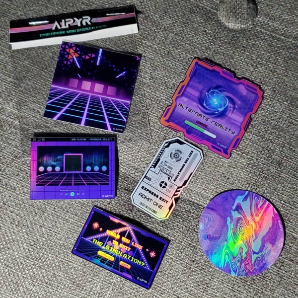 Y2K Mini Stickers Pack - Y2K Stickers - 90s Stickers - Nostalgia ...