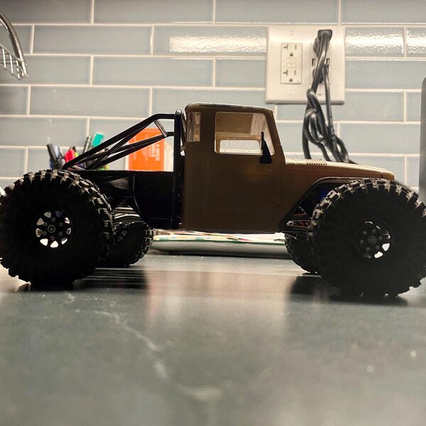 Oppai Factory Prerunner Trailer for Sprintjet / WL917 fits Trx4m/ SCX24 ...