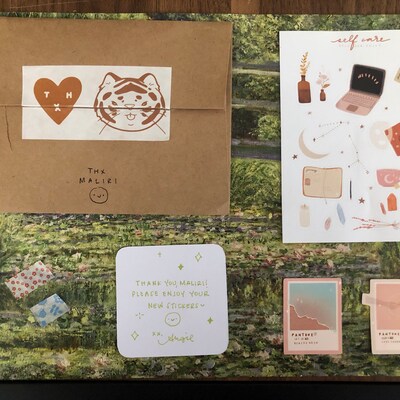 Self Care Sticker Sheet Journal Sticker Sheet Bullet - Etsy