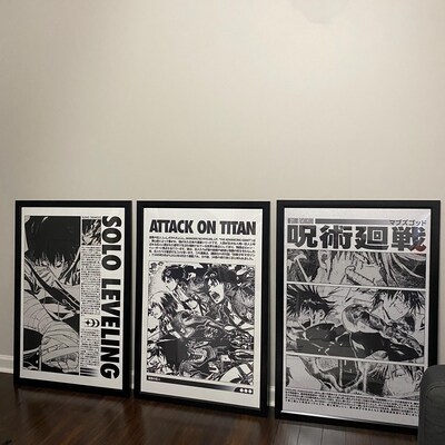 Jujutsu Kaisen Suguro Geto Poster 1 Piece Set Manga Art Anime Wall ...