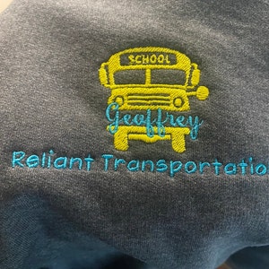 Bus Driver Sweatshirt, School Bus Driver Shirt, Gift for Bus Driver ...