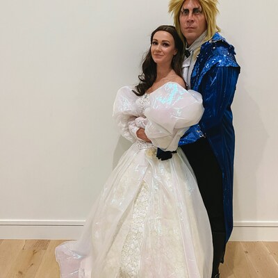 Handmade Sarah Labyrinth Costume, Sarah Labyrinth Dress, Labyrinth ...