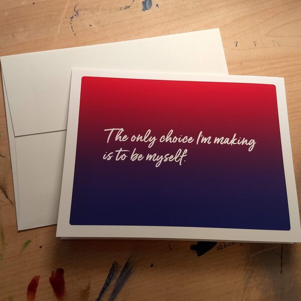 Coming Out Greeting Card (OUT12CRD) - Etsy