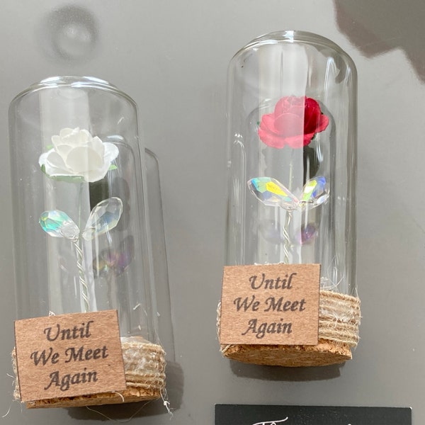 Red Rose Funeral Favors for Guests - Etsy