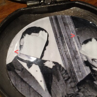 Custom HARLEQUIN Black & White Pocket Watch With or Without Your ...