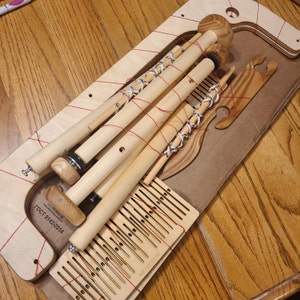 Your-all-set Complete Backstrap Weaving Kit, Band Weaving, Rigid Heddle ...