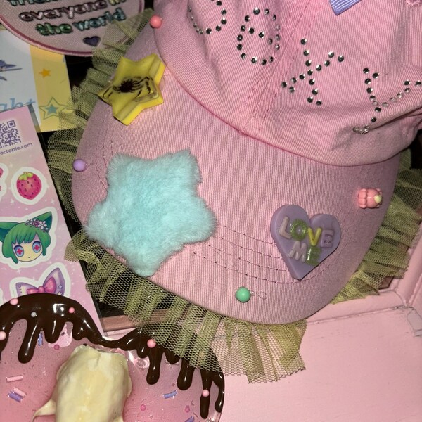 Clown Core Accessory Kawaii Patch Party Kei Kid Core Patch Star ...