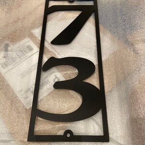 Metal Monogram Framed Initial Door Letter Sign Hanger | Etsy