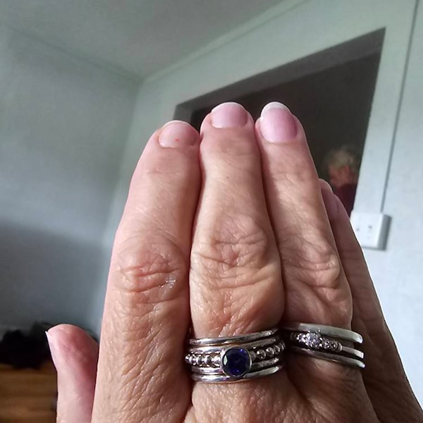 9ct Gold Cremation Ashes Ring, a Tear Drop Style Memorial Keepsake Ring ...