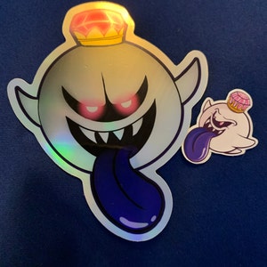 Luigi's Mansion Stickers King Boo Luigi Goob Ghost - Etsy