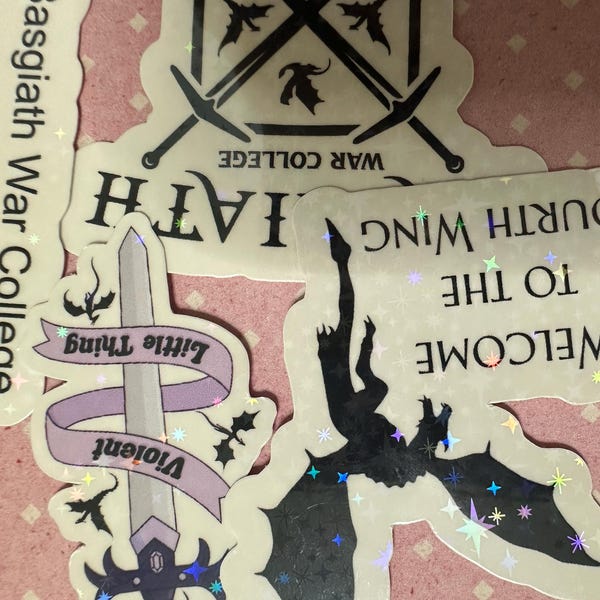 Ghost Reading Haunting Adeline Waterproof Sticker | Shimmer or Clear ...