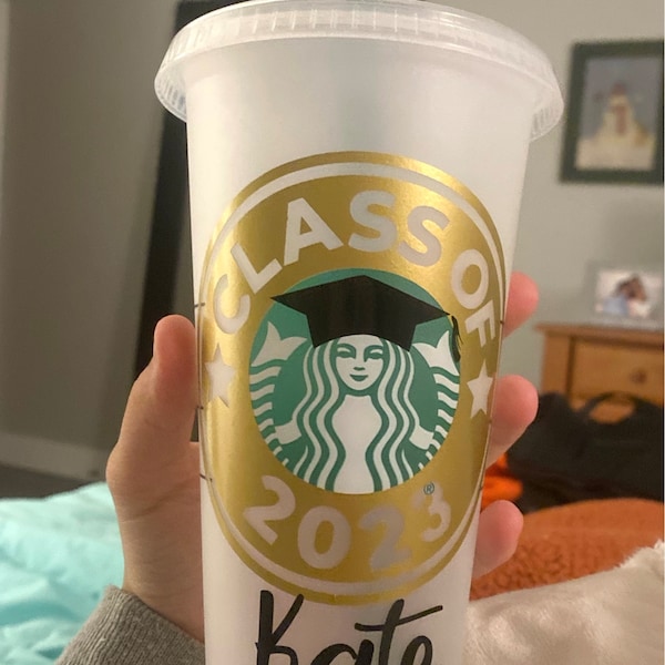 Starbucks Graduation Cup, Graduation Gift, Class of 2026, Personalized ...