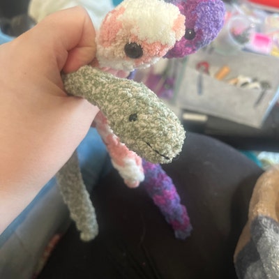 Crochet PATTERN Snake Keychain, No Sew, Amigurumi Tutorial PDF in ...