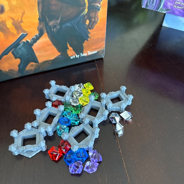 Terrorscape: Upgraded Base Game Components Board Game Accessories Board ...