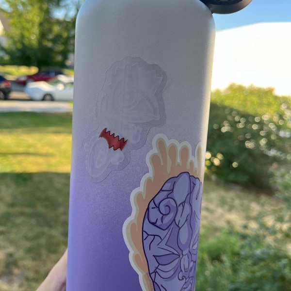 Yin Yang Koi Fish CLEAR Vinyl Sticker || ATLA || Waterproof - Etsy