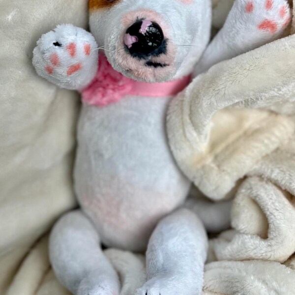 Itty Pittie, Mini Plush Pitbull, Mini Pitbull, Pitbull Doll, Mini Dog ...